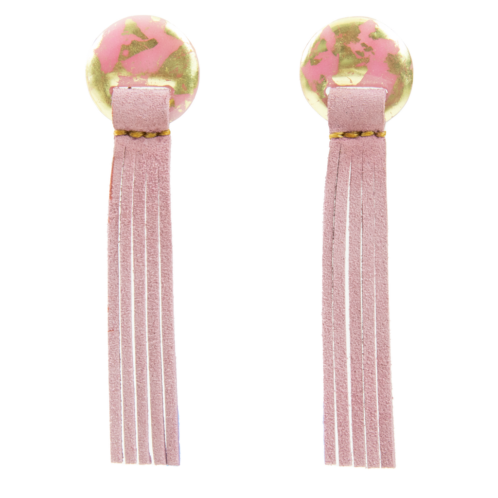 SHANNON CARNEY x JAHDE EARRINGS – JAHDE LEATHER ATELIER