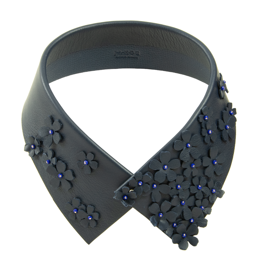 FLORAL KING COLLAR – JAHDE LEATHER ATELIER